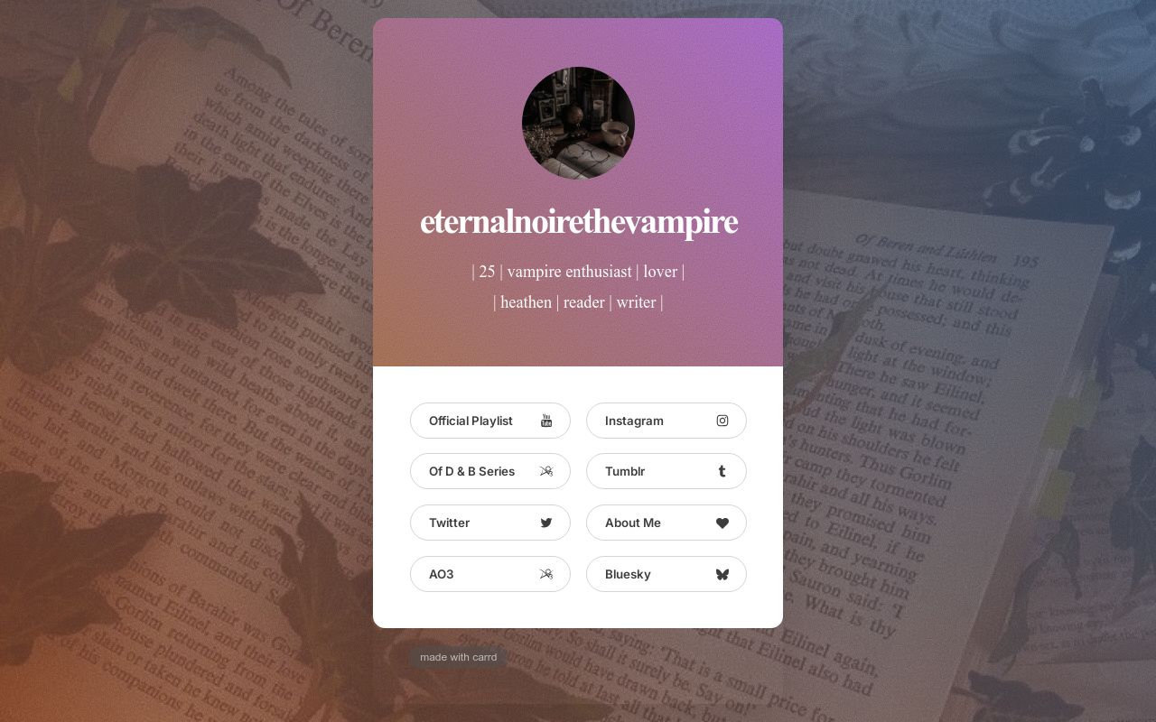 Fan-Fiction by Rhiannon